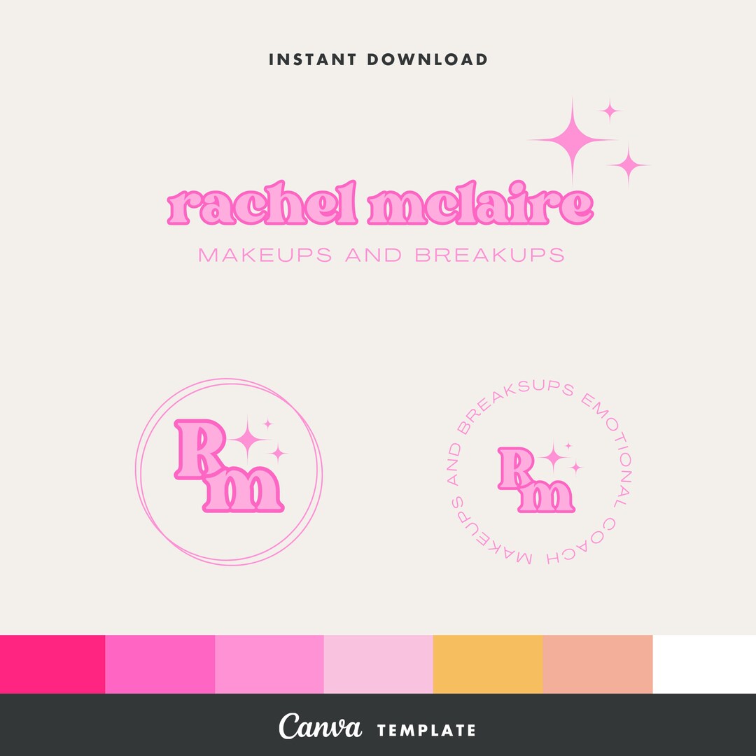 Editable Logo Template for Life Coach Relationship Coach Instagram ...