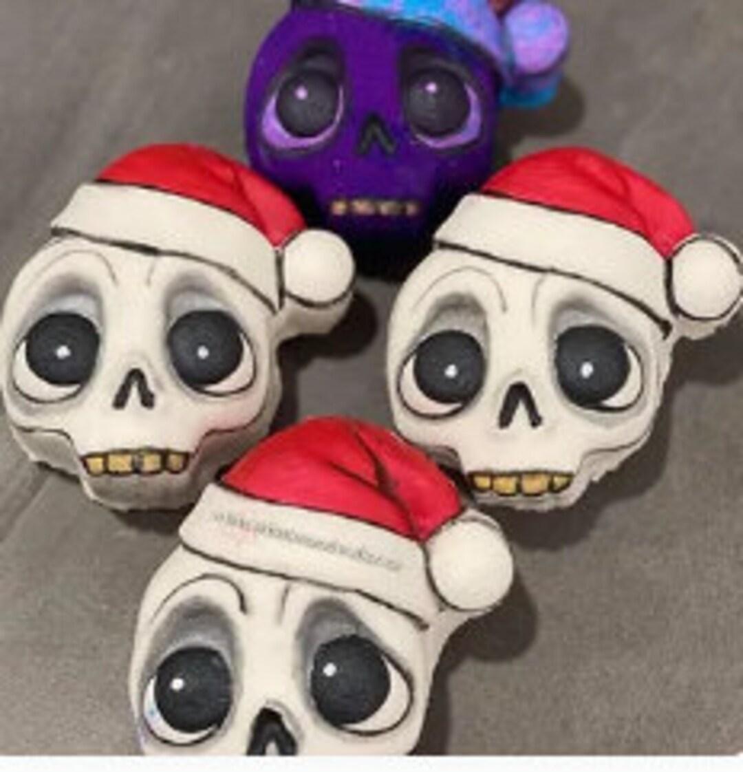 MOLD - Sad Skully Plastic Bath Bomb Mold - Etsy