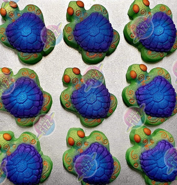 MOLD Art Deco Turtle© Bath Bomb Mold 6.5 Ozs - Etsy