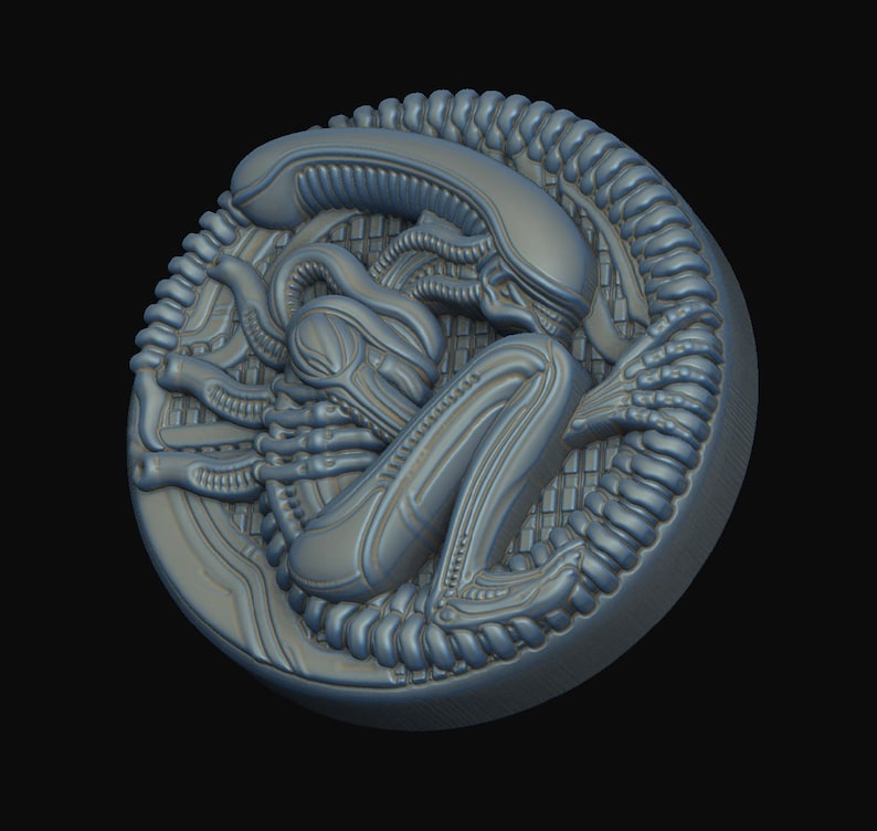 MOLD Ultimate Zenomorph/alien Plastic Bath Bomb Mold - Etsy