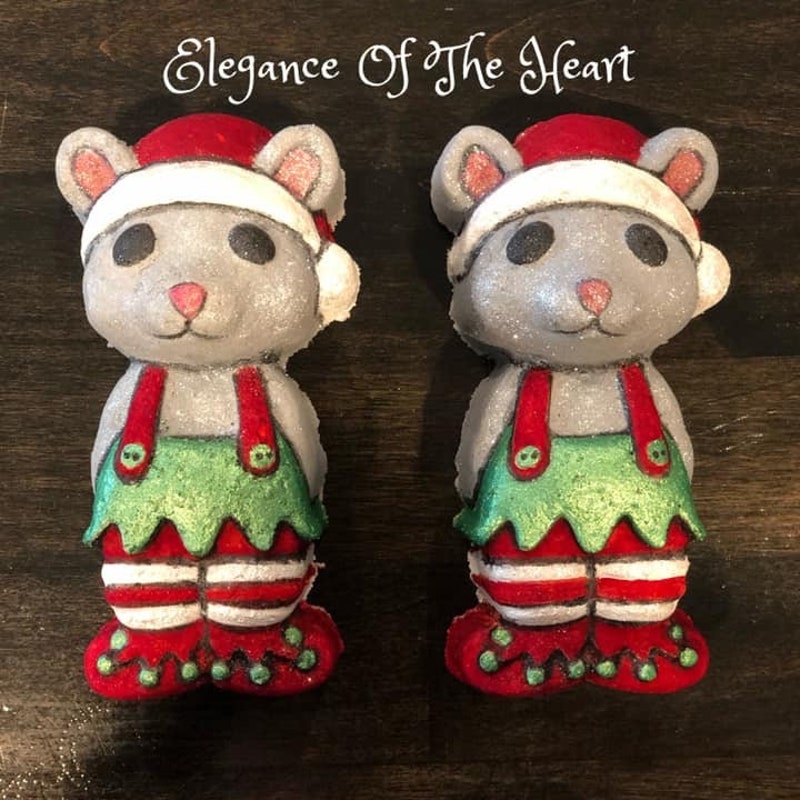 Christmas Blow Mold Mice - Etsy