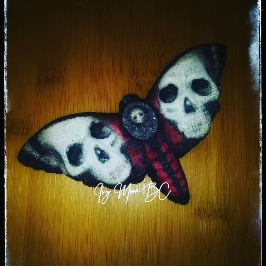 MOLD - Skull Moth Head© Bath Bomb Mold - 5.75 Ozs - Etsy