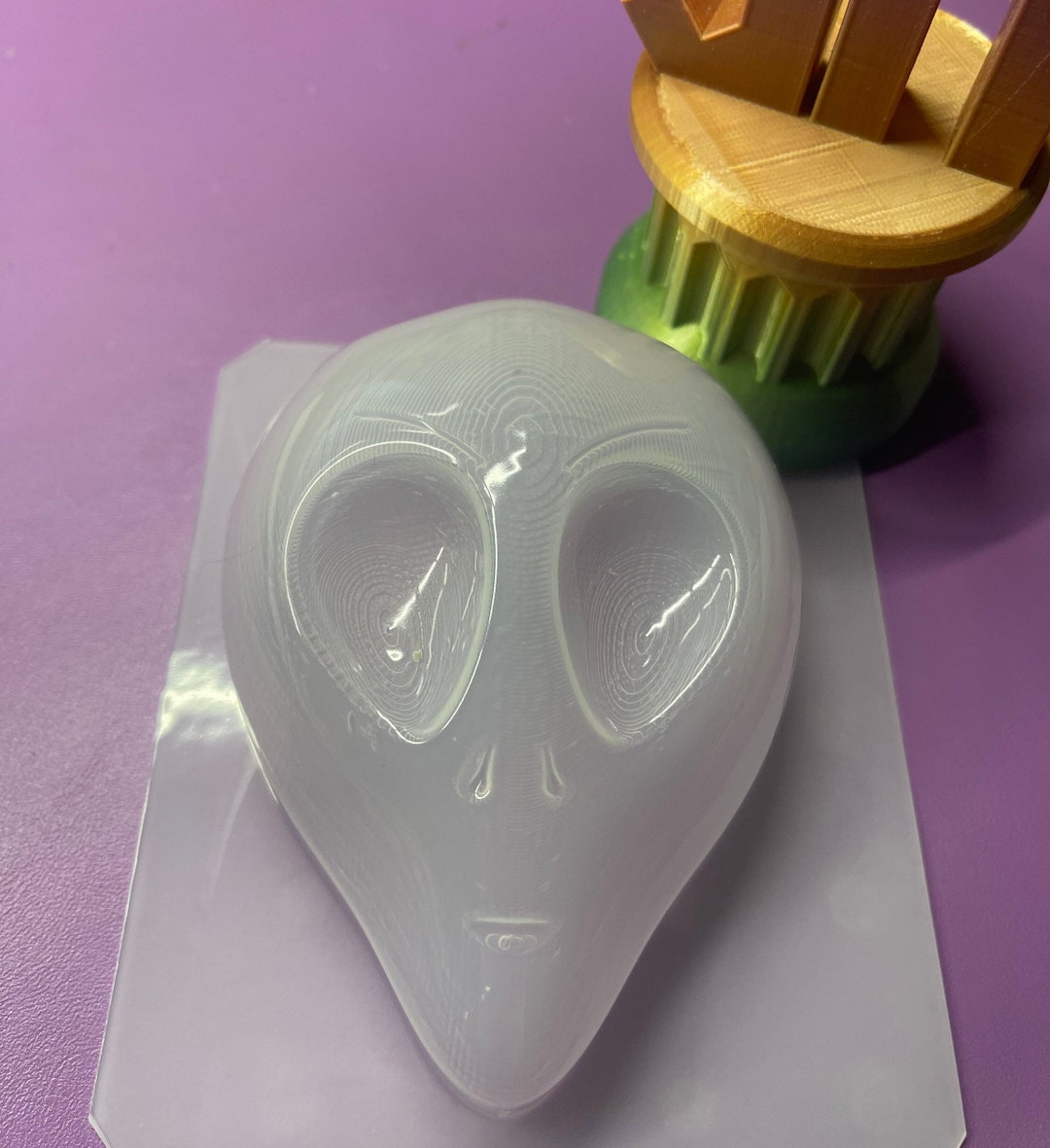 MOLD - Creepy Alien Plastic Bath Bomb Mold - Etsy