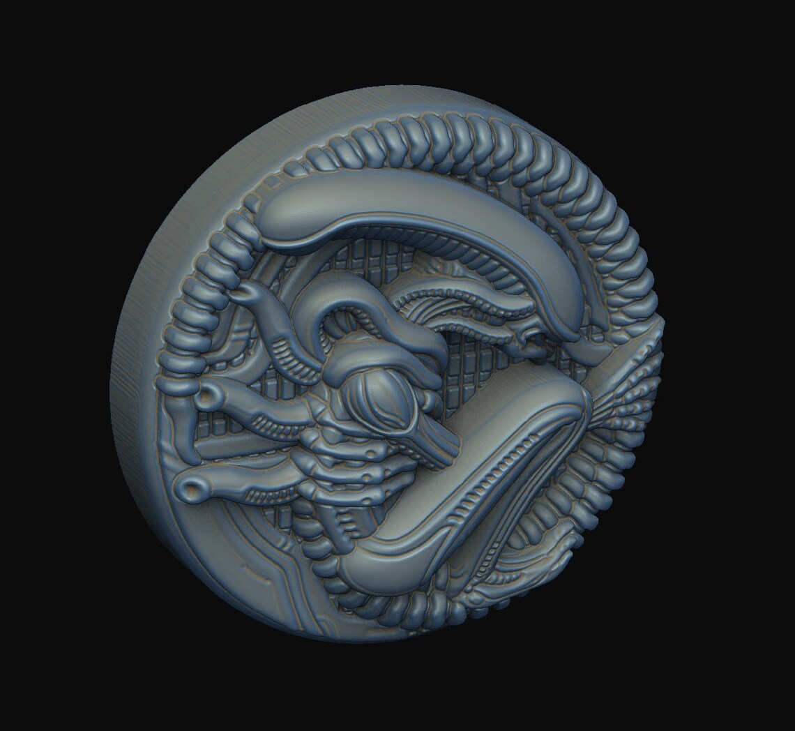 MOLD Ultimate Zenomorph/alien Plastic Bath Bomb Mold - Etsy