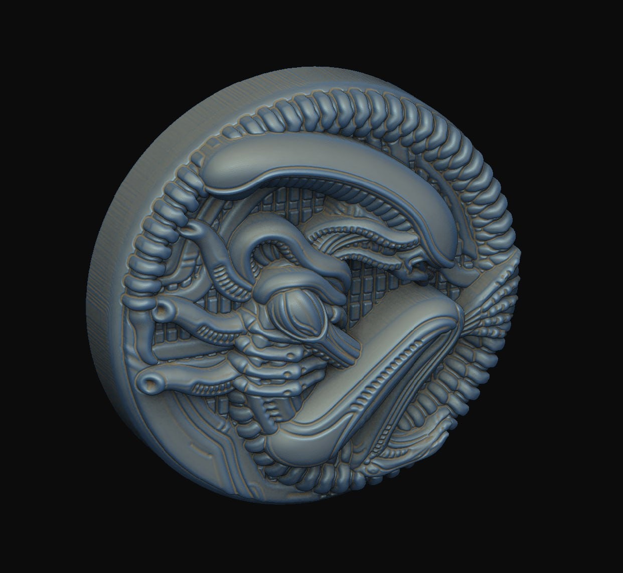 MOLD Ultimate Zenomorph/alien Plastic Bath Bomb Mold - Etsy