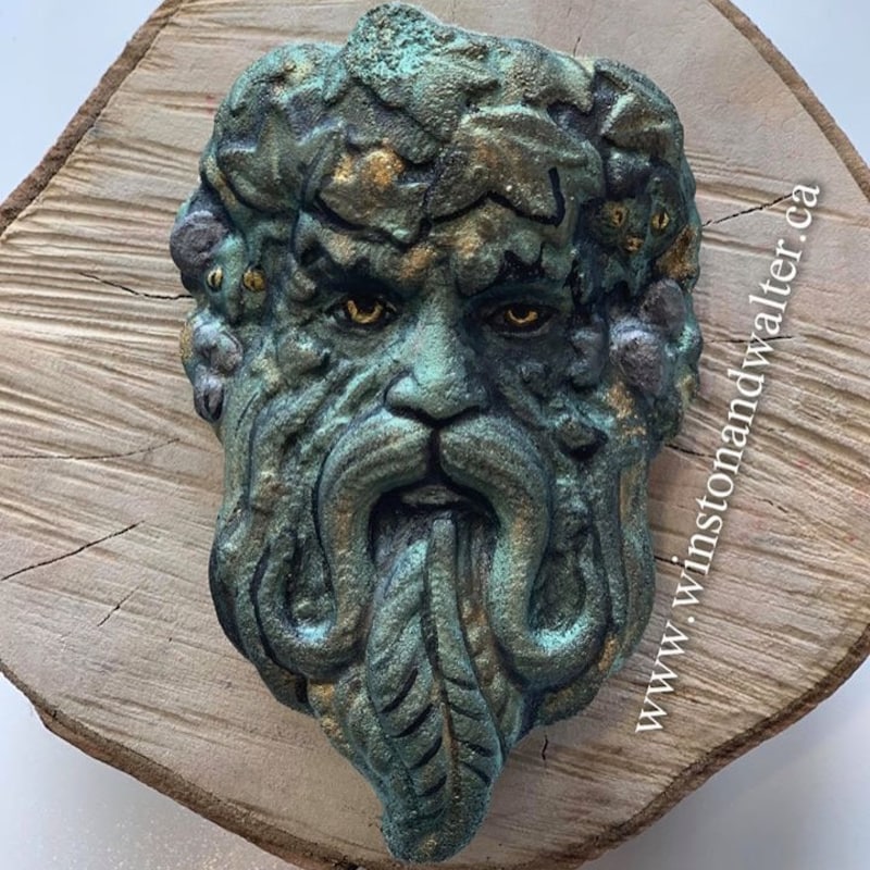 The Green Man Mold - Etsy