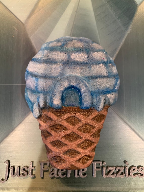 MOLD Igloo Ice Cream Cone© Bath Bomb Mold 6.5 Ozs - Etsy UK
