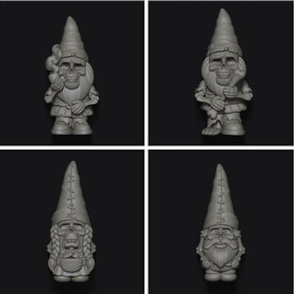 Skeleton Gnomes - Etsy