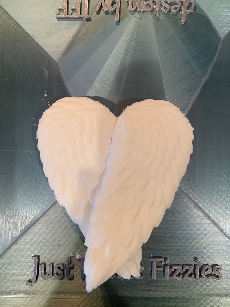 MOLD Feathered Angel Wings Plastic Bath Bomb Mold 6.75 Ozs - Etsy