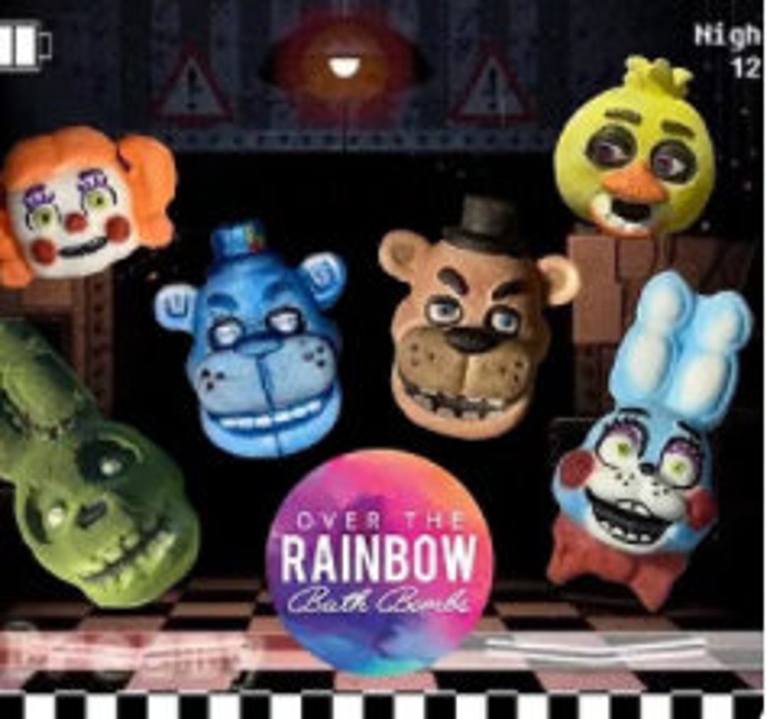 MOLD - FNAF Plastic Bath Bomb Mold(set) - Etsy
