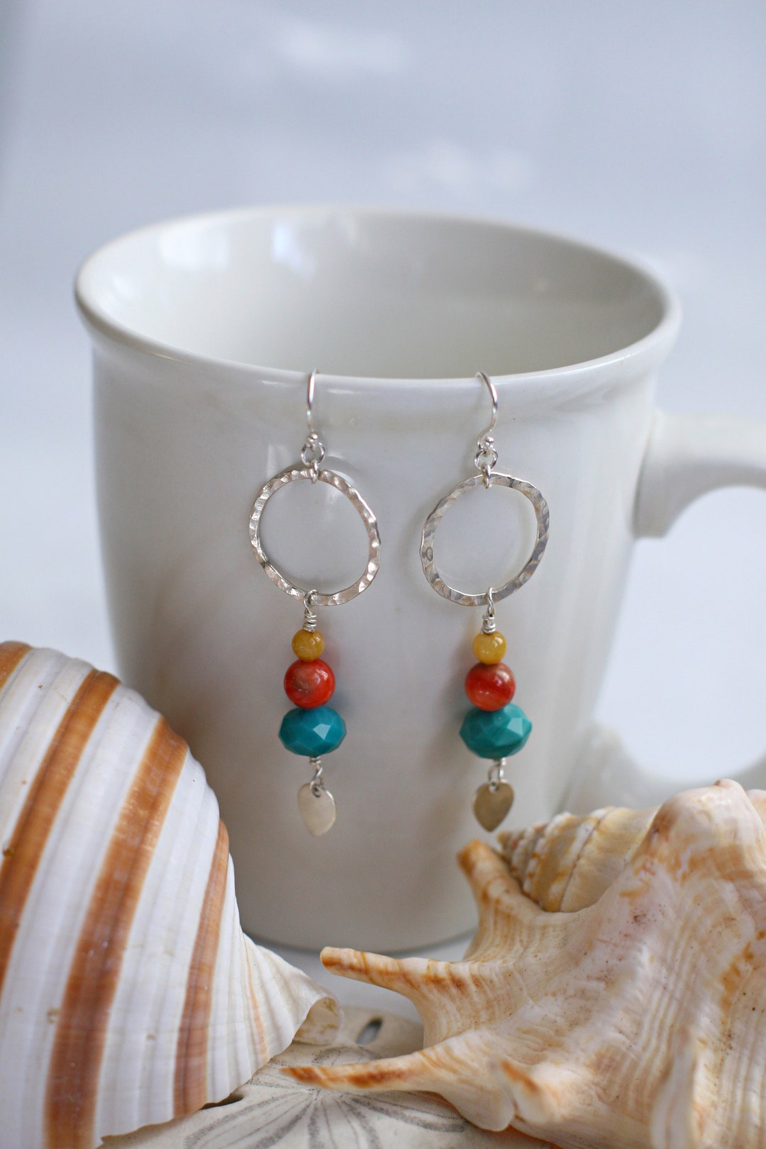 Key West Sterling Statement Earrings - Etsy