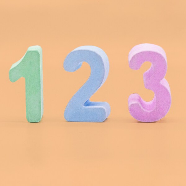 Chalk Numbers - Etsy