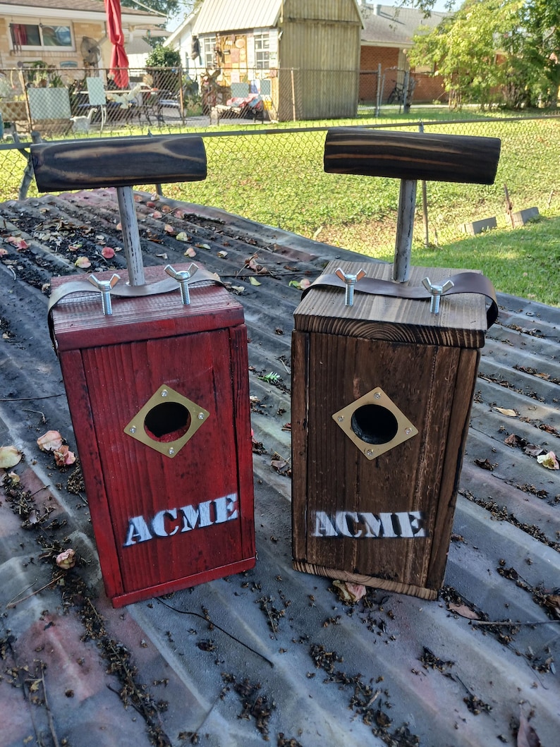 ACME Plunger Detonator Birdhouse - Etsy