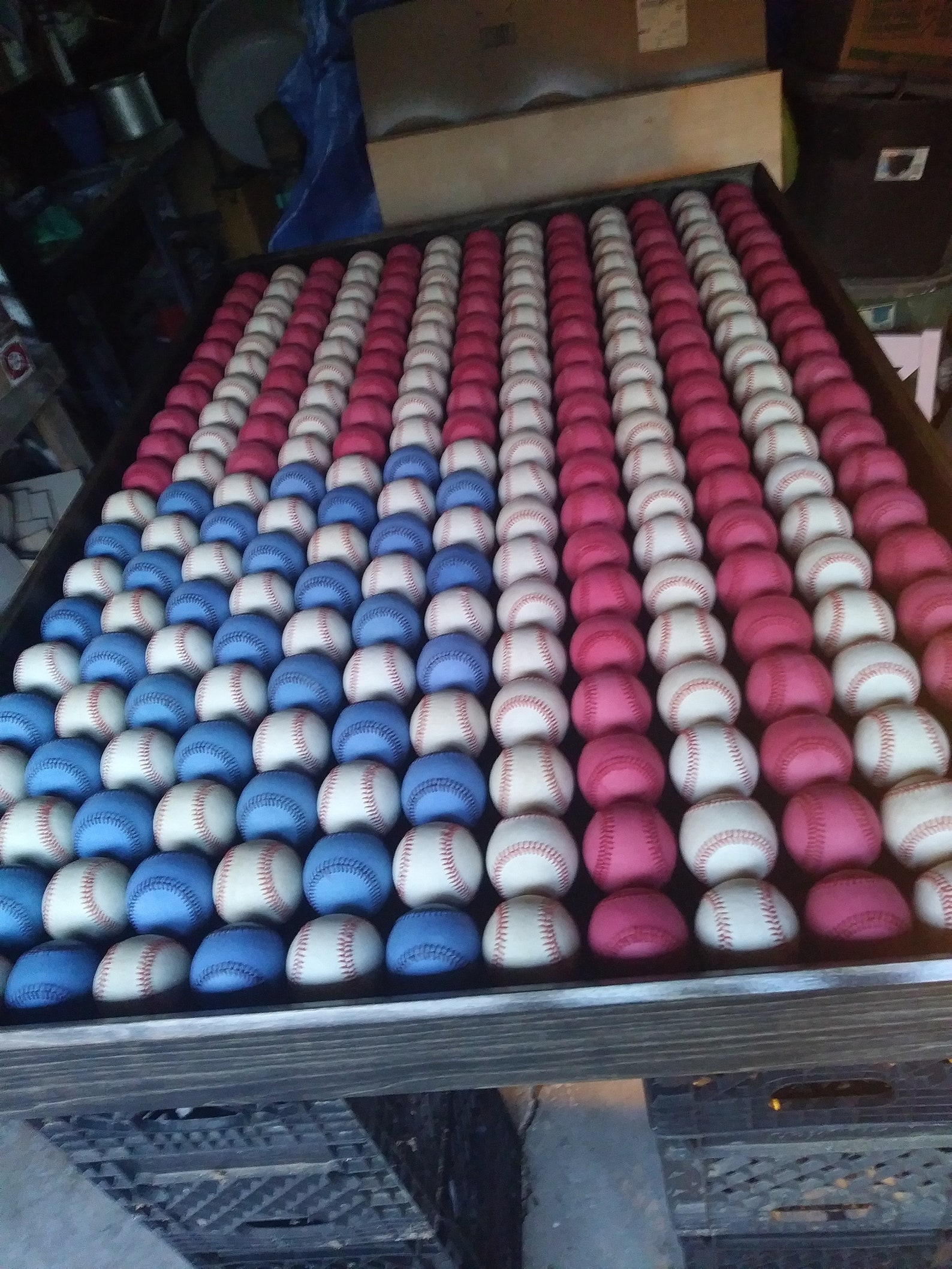 Baseball American Flag red Robin Style heirloom Quality - Etsy