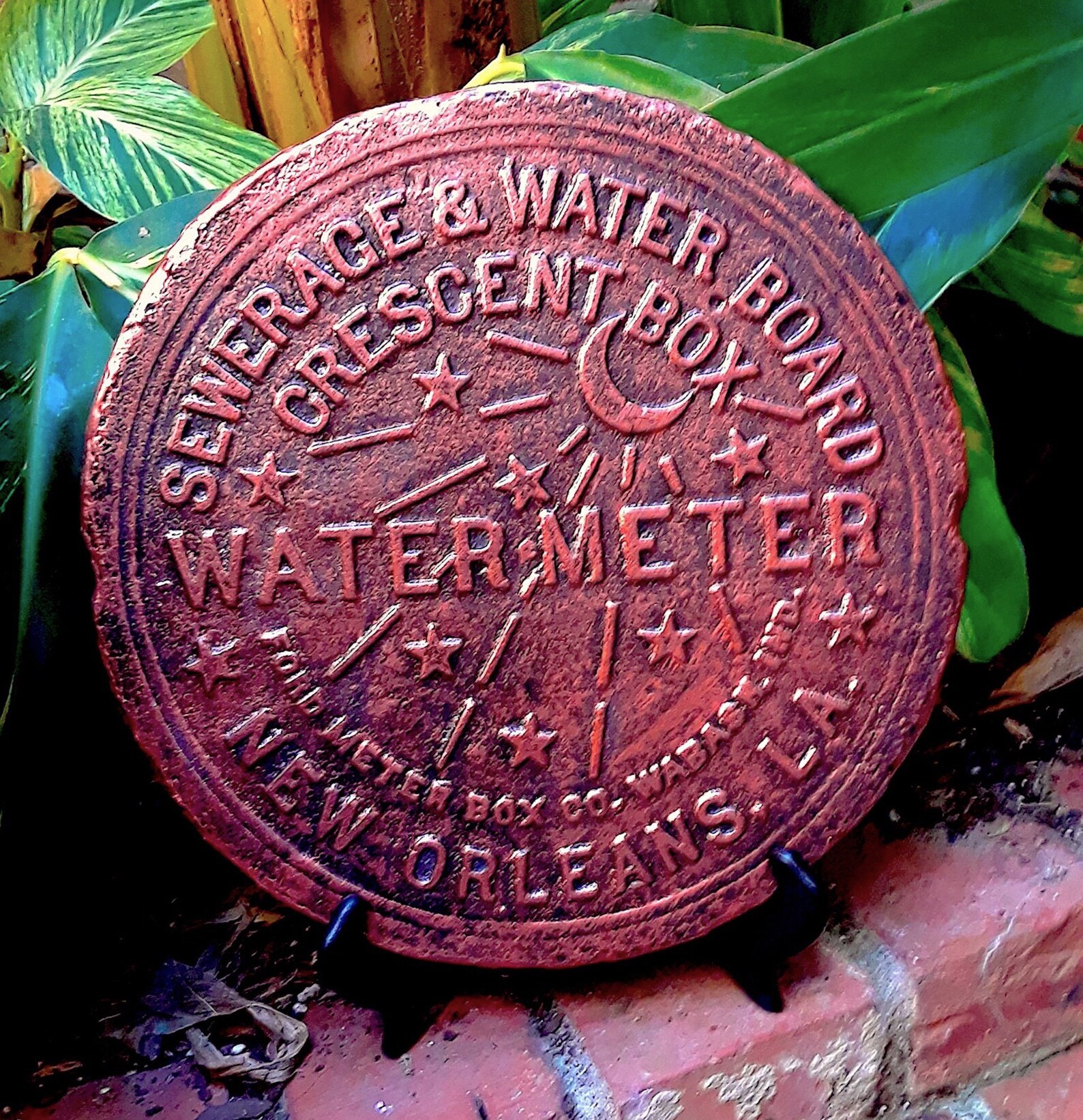 New Orleans Water Meter Cover Copper - Etsy