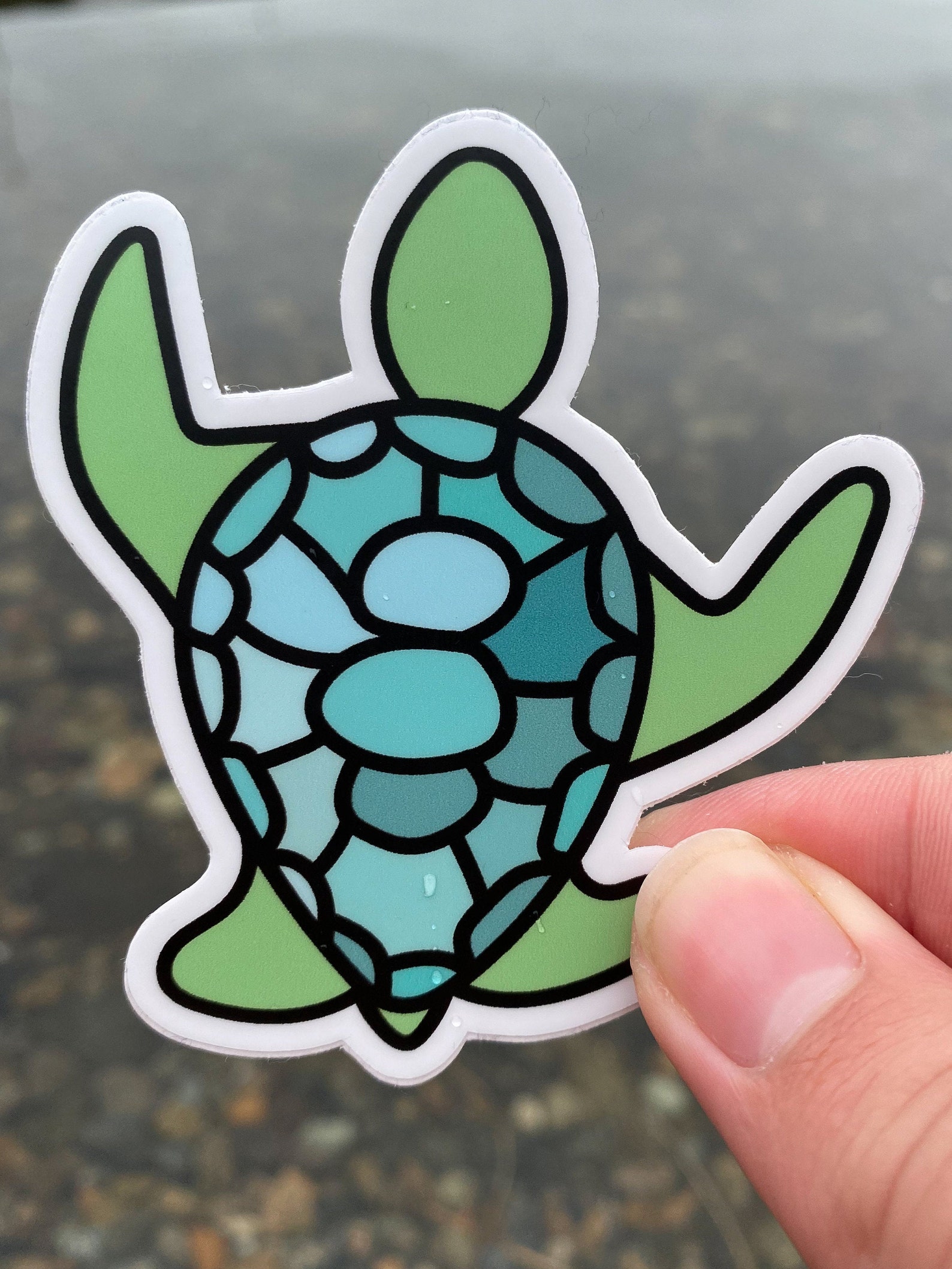 Hawaii Sea Turtle Sticker Hawaii Sticker Laptop Sticker - Etsy