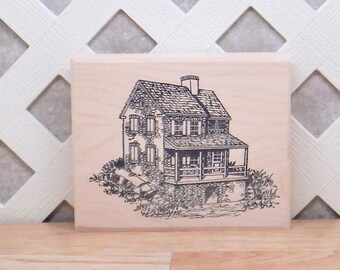 House Rubber Stamp | Etsy