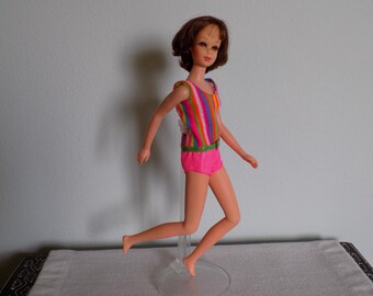 1969 VINTAGE Barbie Mod TNT Talking PJ Factory- Mute, Friend of Barbie ...