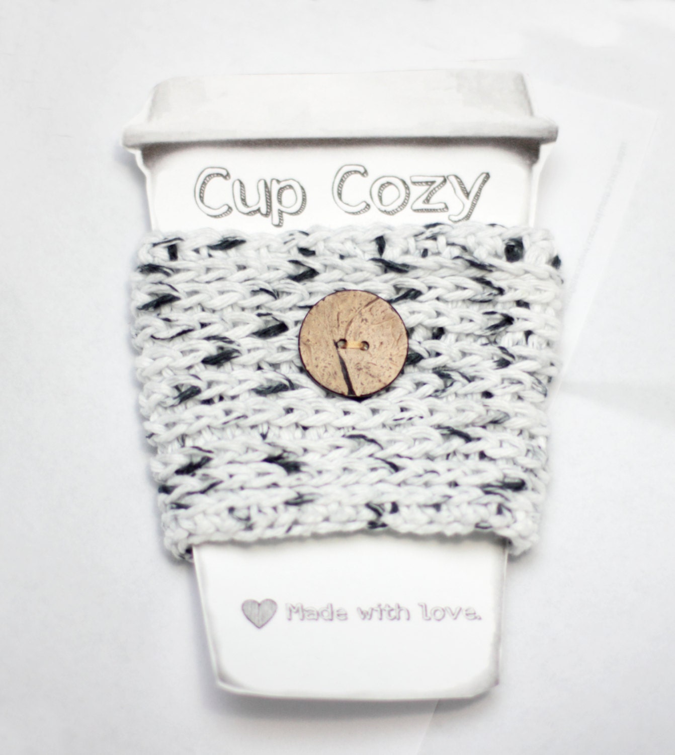 Cotton Coffee Cup Sleeve Reusable Crochet Cup Cozy Cup - Etsy