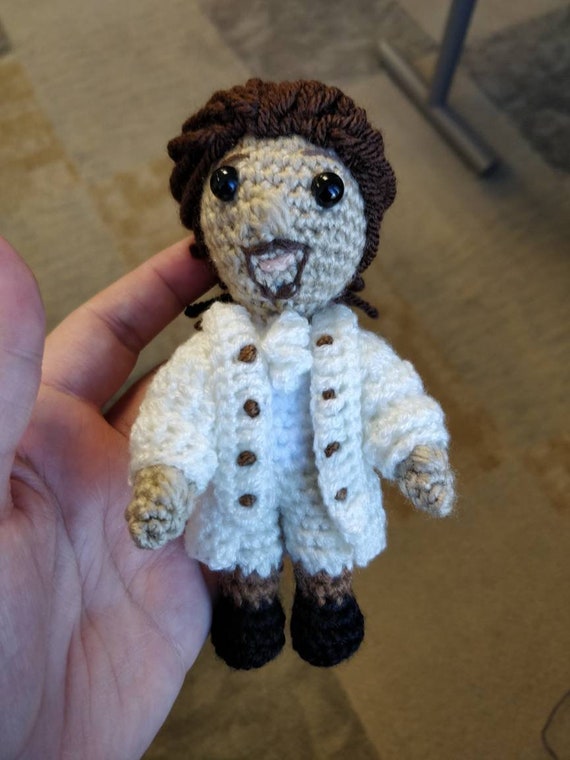 Miniature Amigurumi Alexander Hamilton Doll Hamilton Musical - Etsy