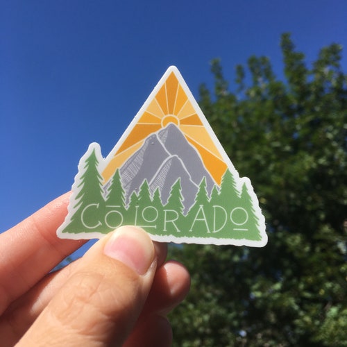 Colorado Sticker | Etsy