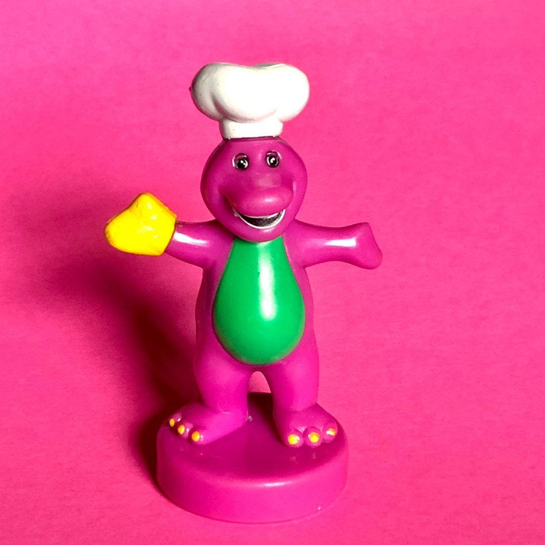 Barney the Dinosaur Chef Barney Play Doh Stamp 1990's - Etsy