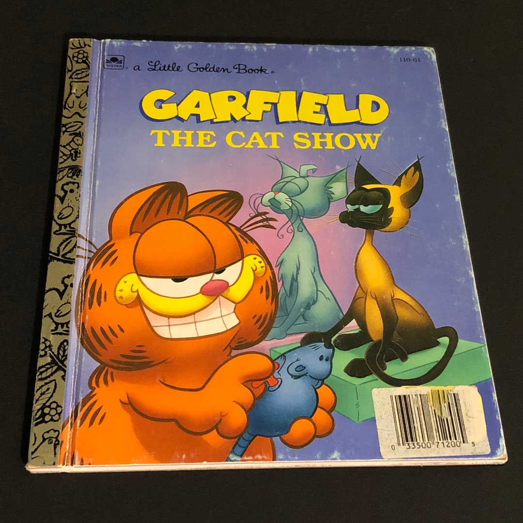 A Little Golden Book Garfield the Cat Show, Garfield Golden Book ...