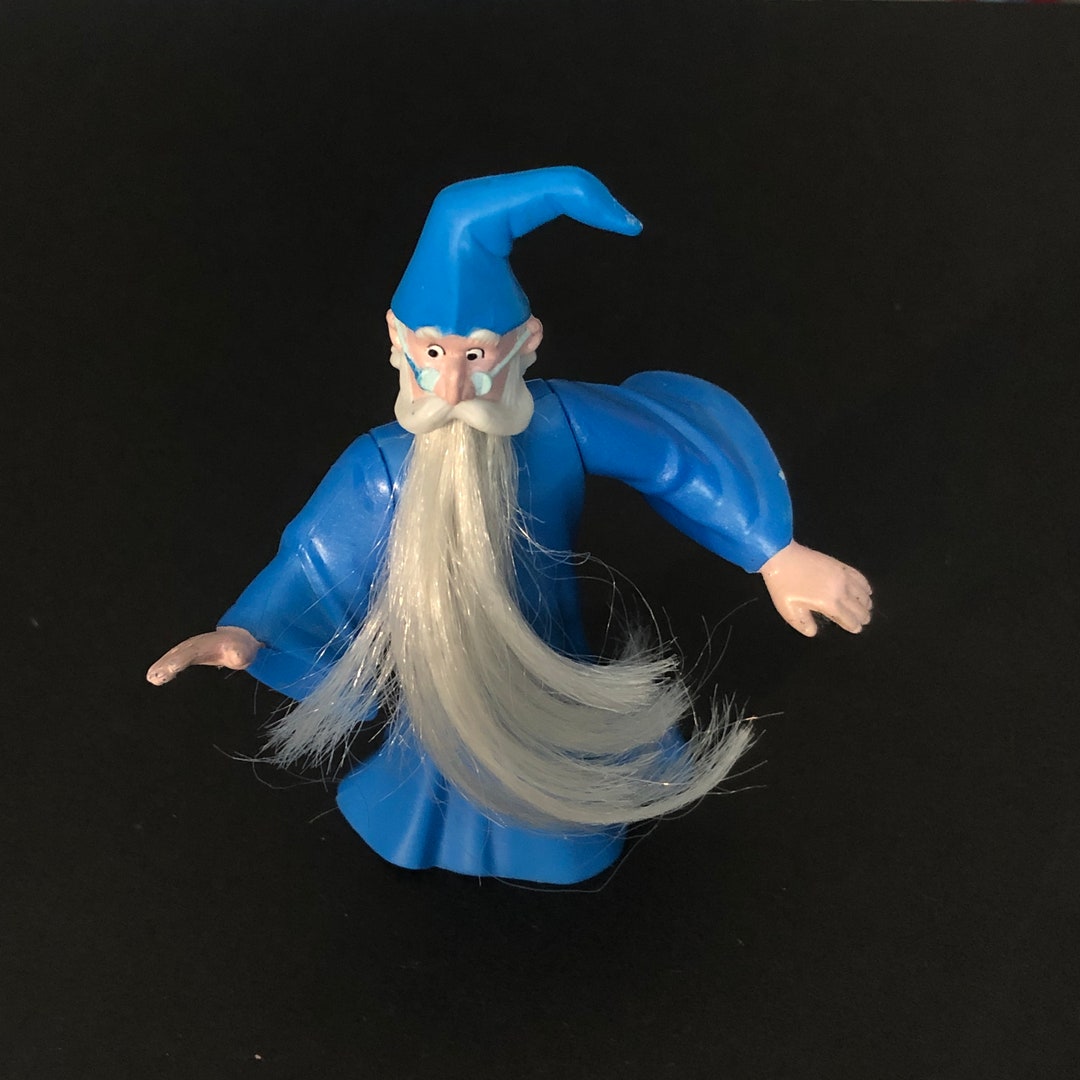 1995 Mcdonald's Happy Meal Toy Merlin the Wizard From the Sword in the ...