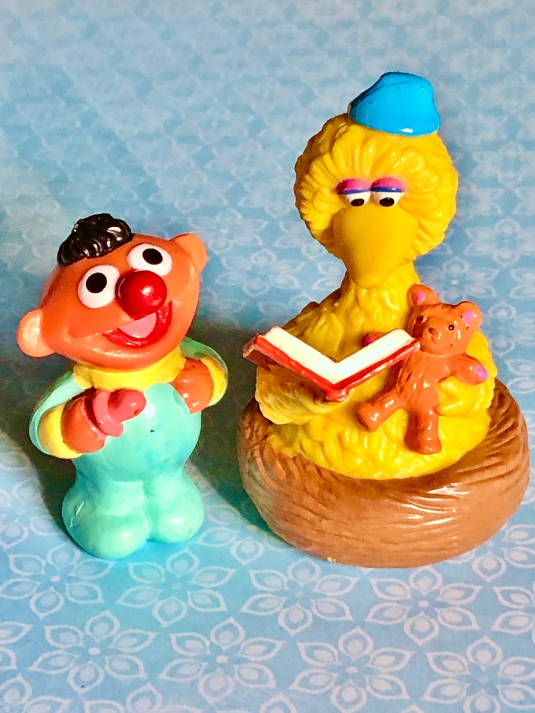 Sesame Street Figures Big Bird With Radar Bedtime Story - Etsy