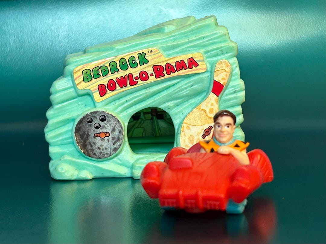 The Flintstones Movie 1994 Mcdonalds Happy Meal Toy the Bedrock Bowl-o ...