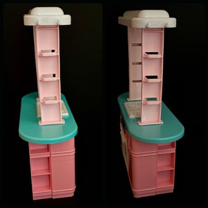 1993 Barbie Kitchen Playset Mattel ID #65338, Barbie Kitchen Appliances ...