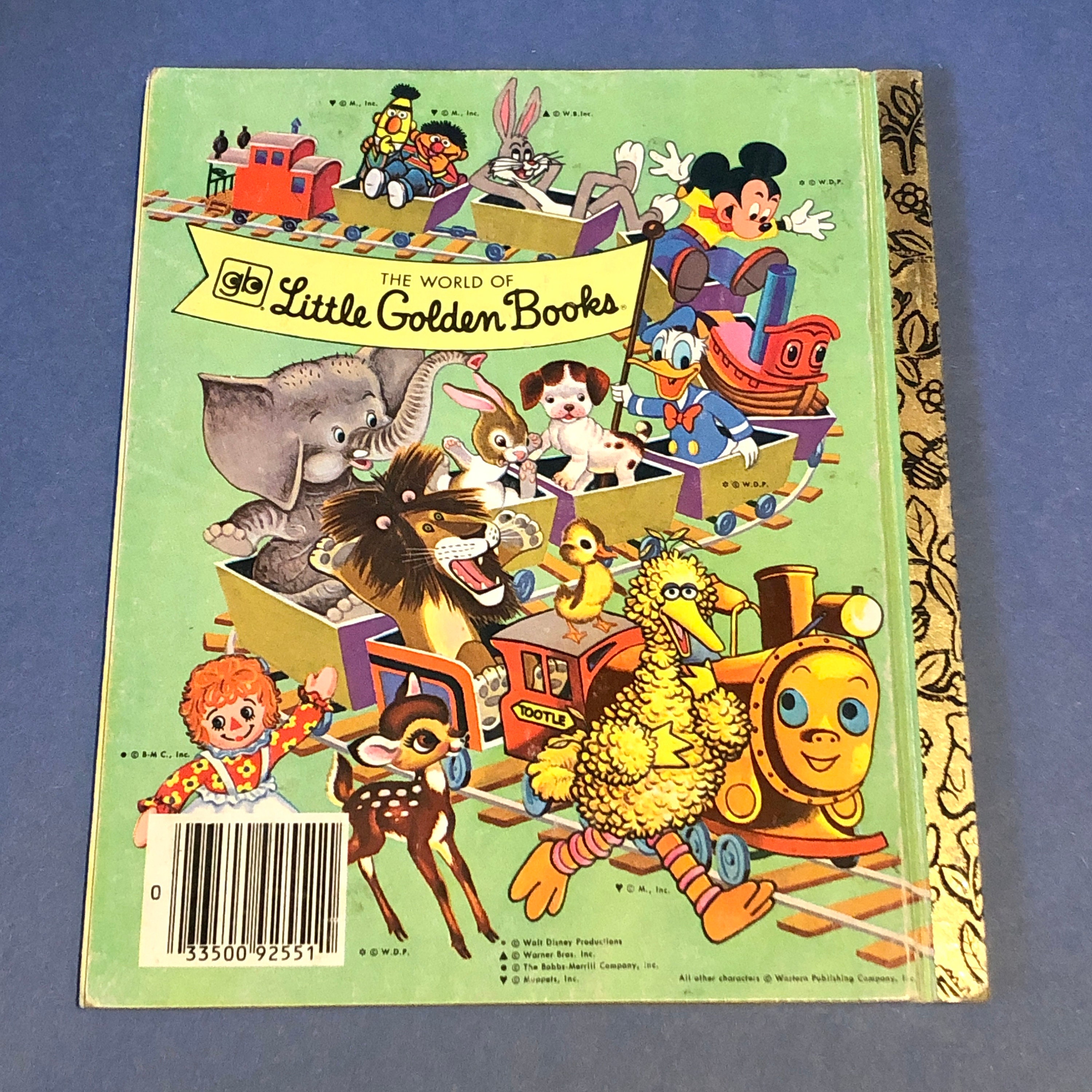 Dumbo Little Golden Book Disney Golden Books Dumbo 104-33 1982 - Etsy