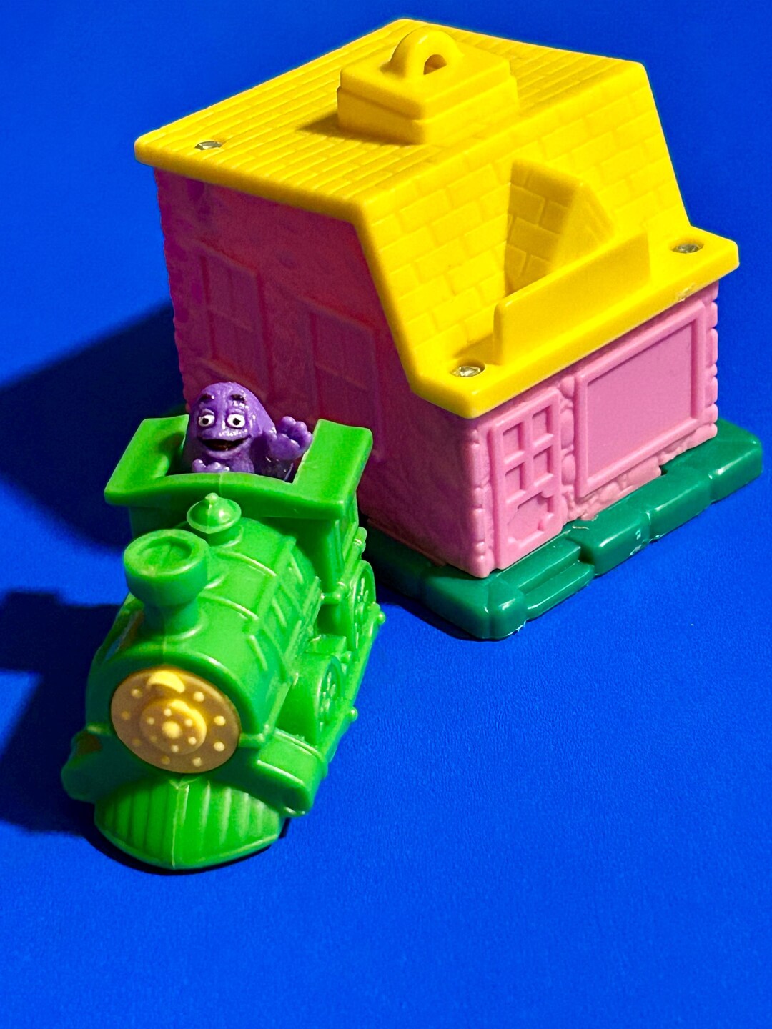 Vintage 1993 Mcdonaldland Grimace House & Train Happy Meal Toy - Etsy