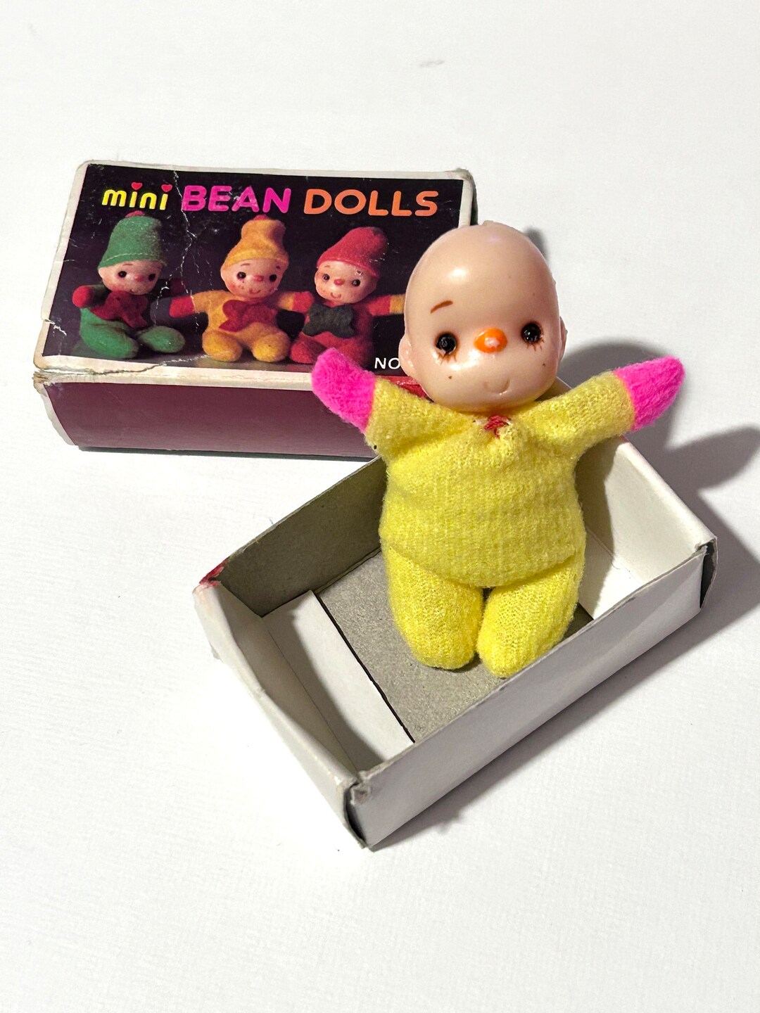 Mini Bean Dolls Matchbox Doll 3 Baby Doll - Etsy