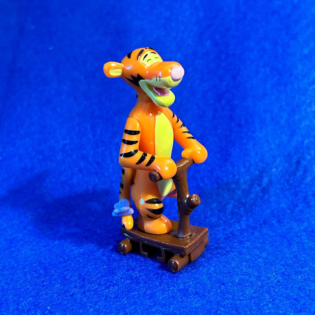 Tigger Toy Figure, Winnie the Pooh Cake Toppers, Disney Tigger Figures ...