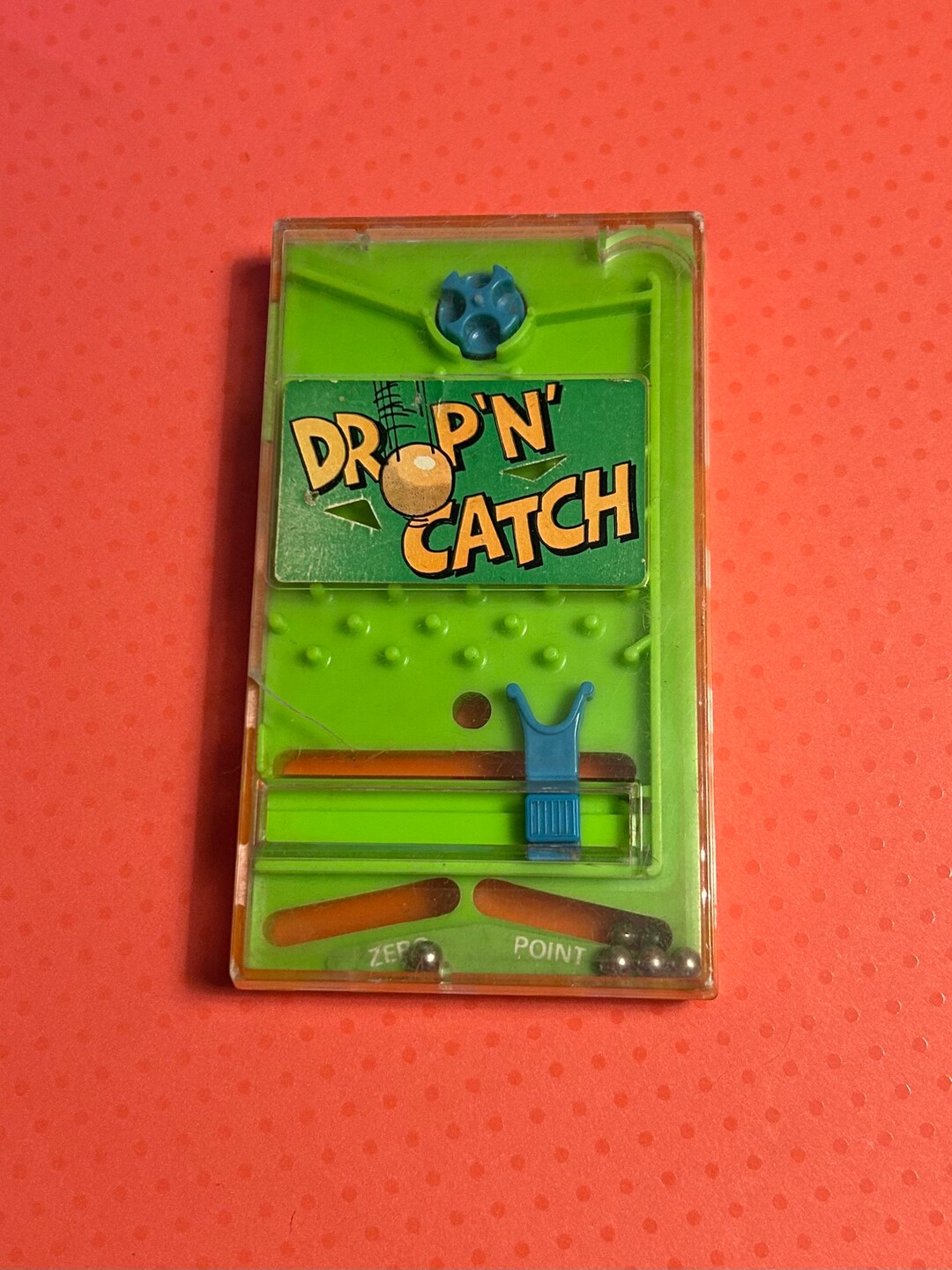 Drop ‘n’ Catch Handheld Marble Game Vintage TOMY Pocket Games 1976 ...