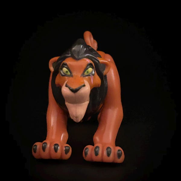 Lion King Scar Figure - Etsy