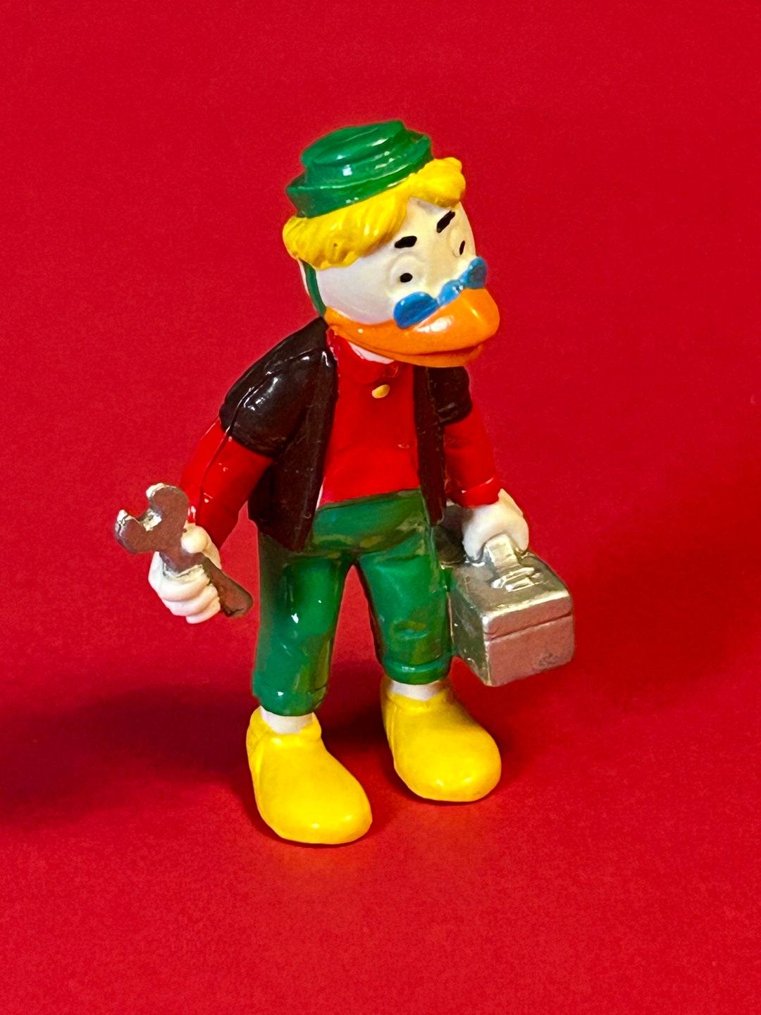 Ducktales Disneys Gyro Gearloose 1980s Ducktales Figurine Disney Ducks ...