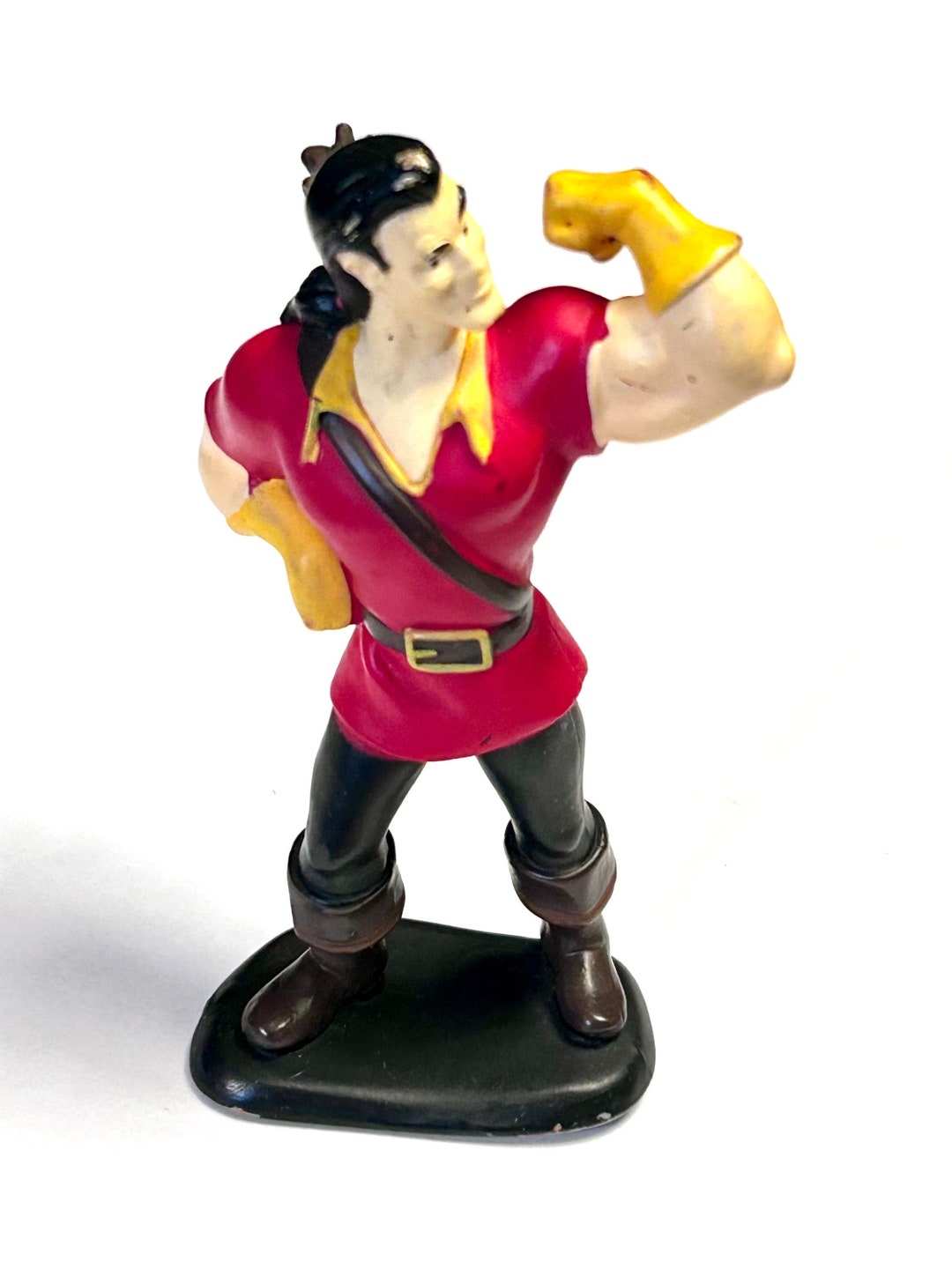 Beauty and the Beast Figure Gaston Disney Villains Gaston Cake Topper ...