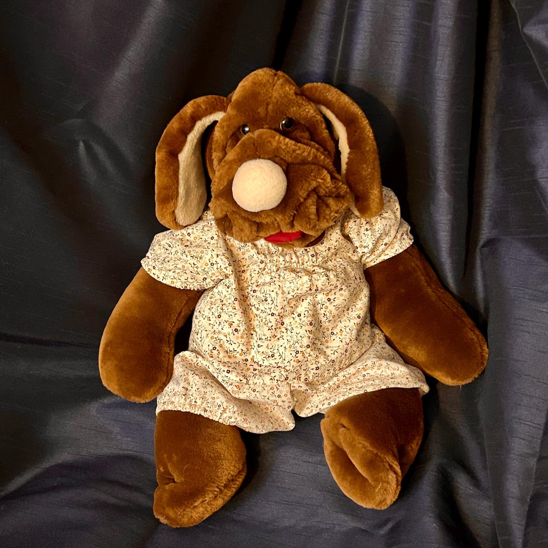 WRINKLES Ganz. Bros. Wrinkles Puppet 1981 Wrinkles Hand Puppet Stuffed ...