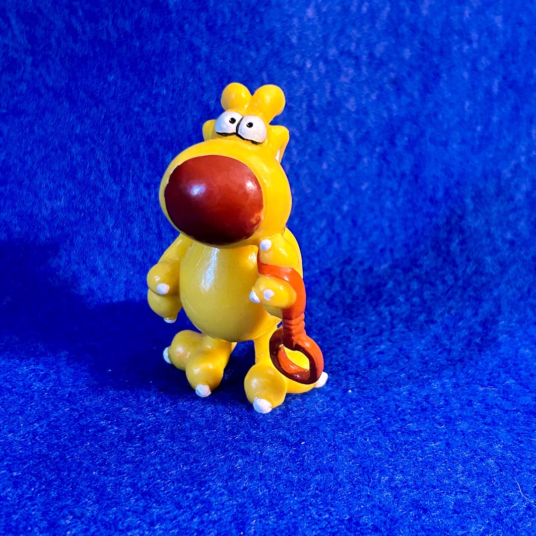 Grimmy Figure 2.25” PVC Figurine Mother Goose and Grimm, Vintage Grimmy ...