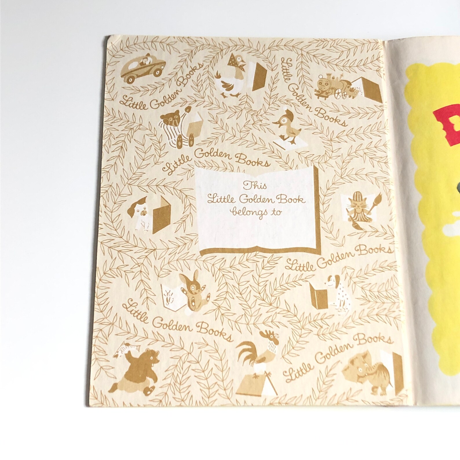 Dumbo Little Golden Book Disney Golden Books Dumbo 104-33 1982 - Etsy