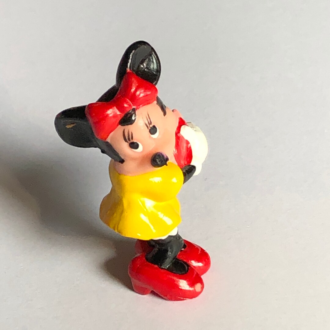 Minnie Mouse Vintage PVC Figures 1980s Disney Figures, Minnie Mouse ...