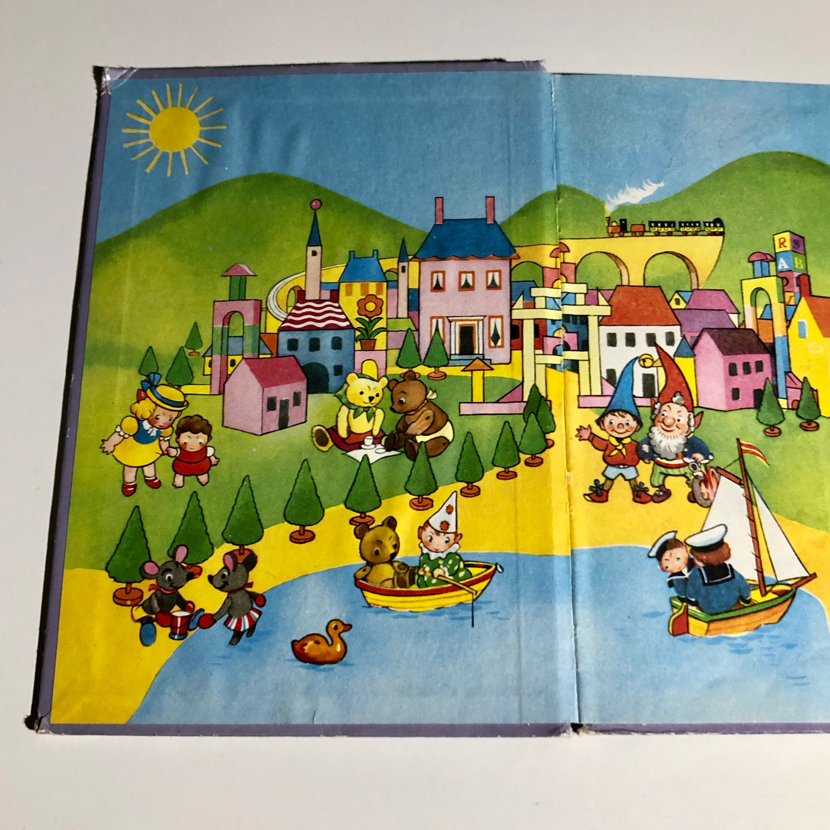 Noddy Book 19 Noddy and the Bunkey Enid Blyton 1950's All - Etsy UK