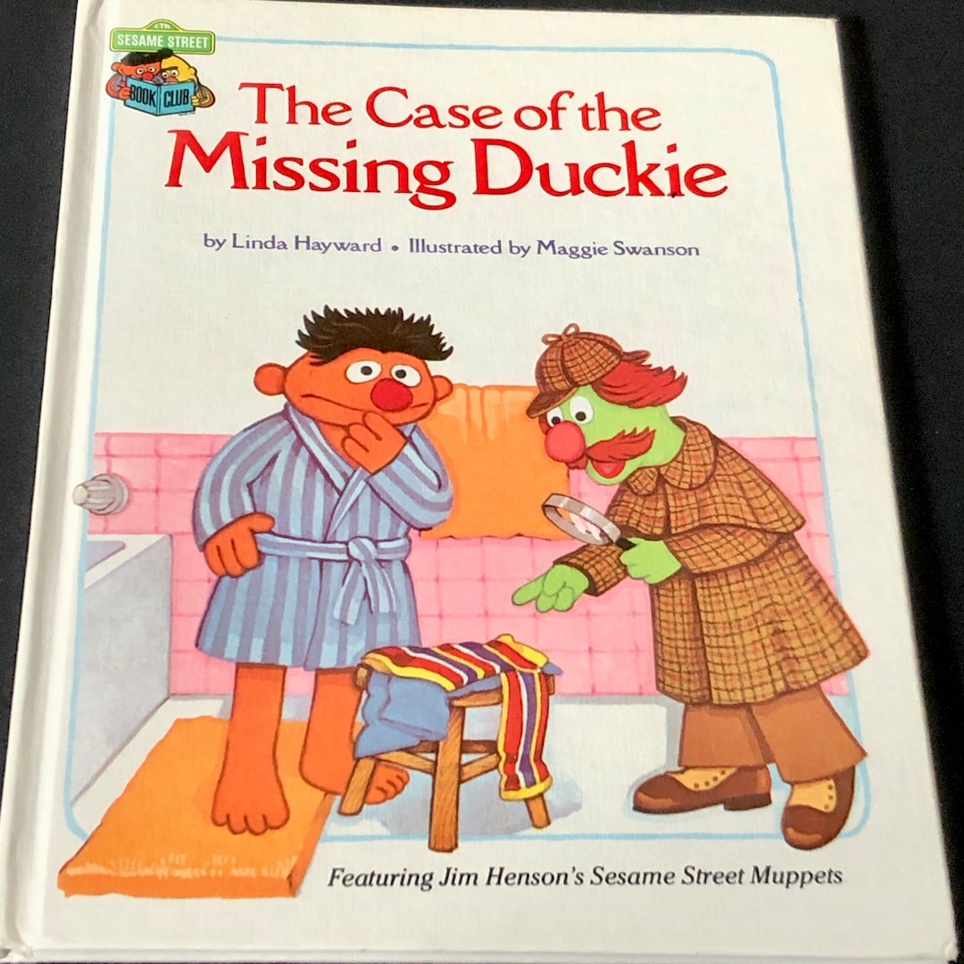 Sesame Street Book Club the Case of the Missing Duckie Featuring Jim ...