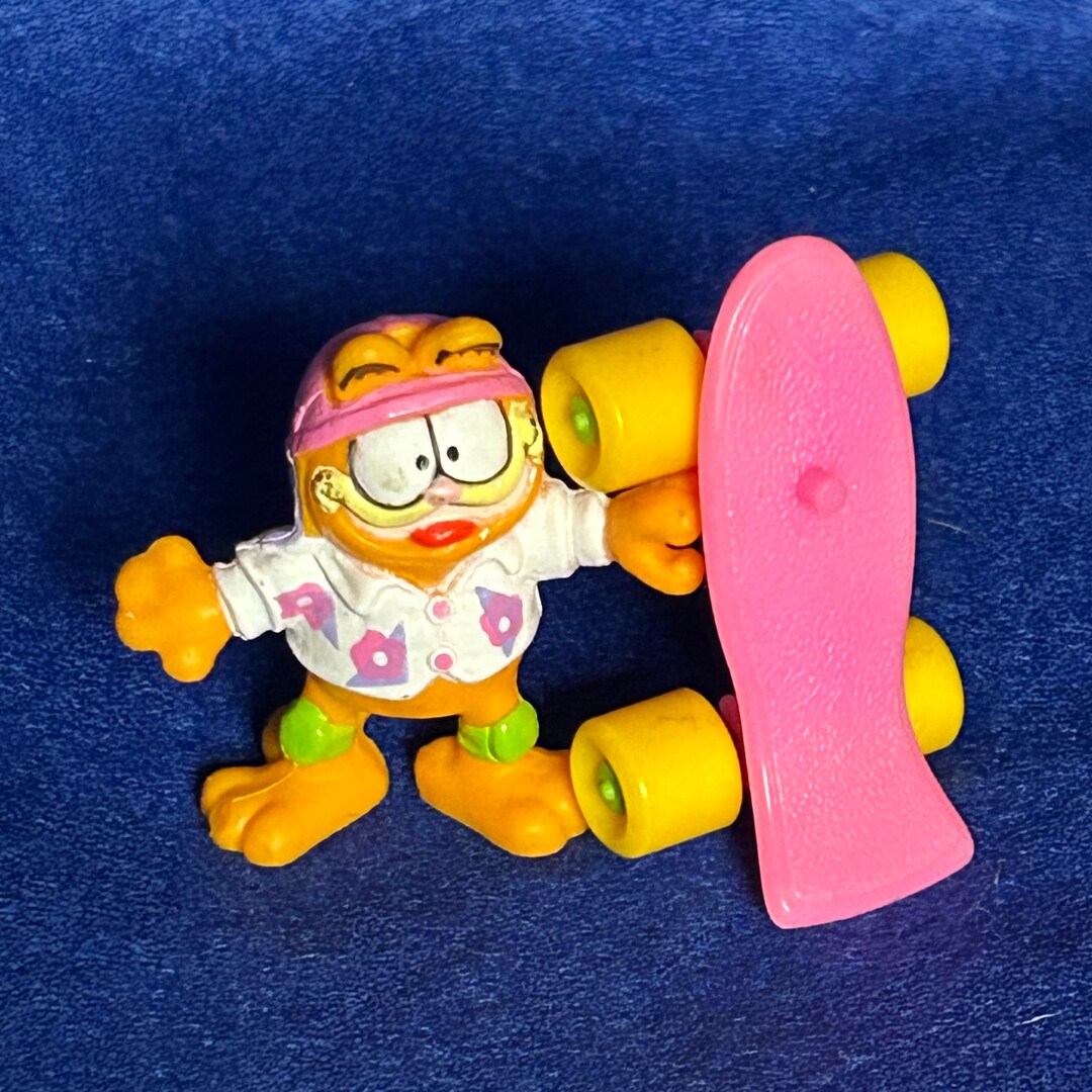 Garfield Happy Meal Toys, 1988 Mcdonalds Presents Garfield and Odie ...