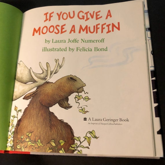 Laura Numeroff Coloring Pages Moose