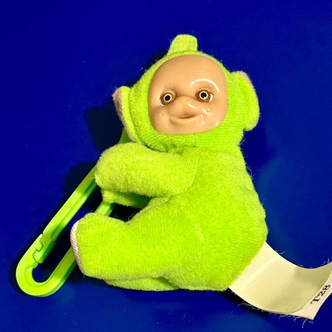 Teletubbies 2000 Dipsy Backpack Clip Mcdonald’s Happy Meal Toy ...