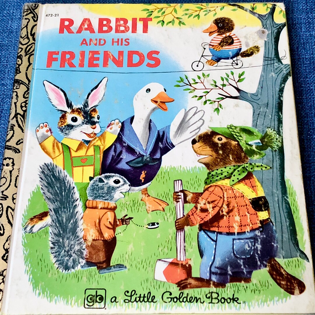 Rabbit and His Friends Richard Scarry A Little Golden Book - Etsy