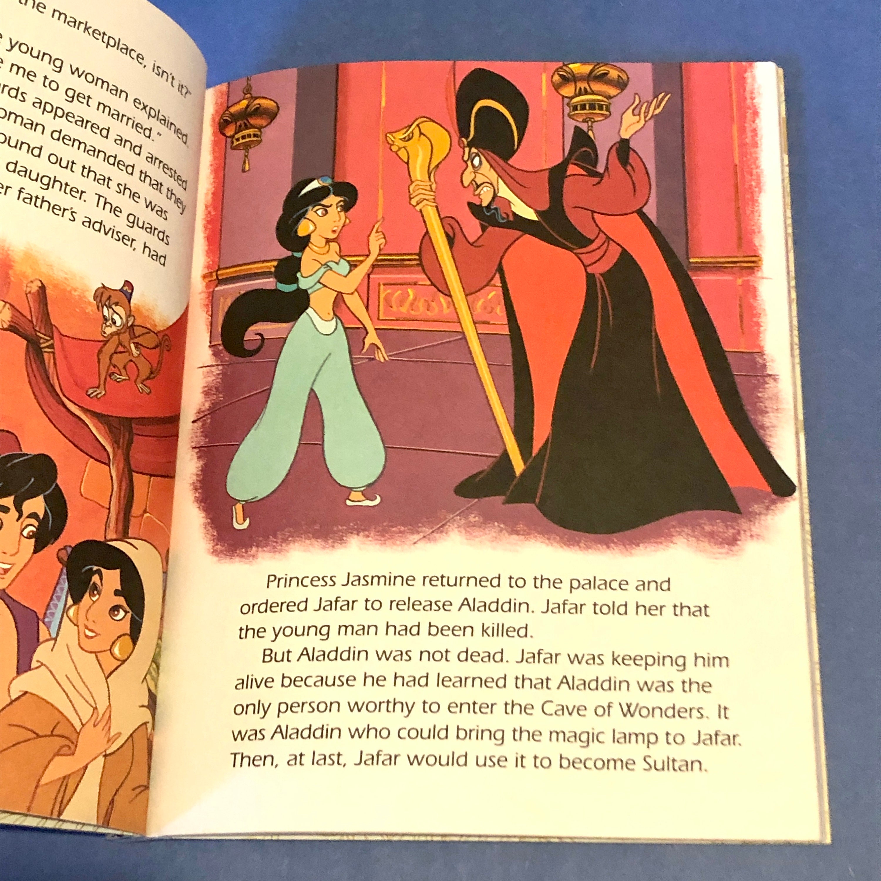 Aladdin Little Golden Book Walt Disney Golden Book Aladdin - Etsy